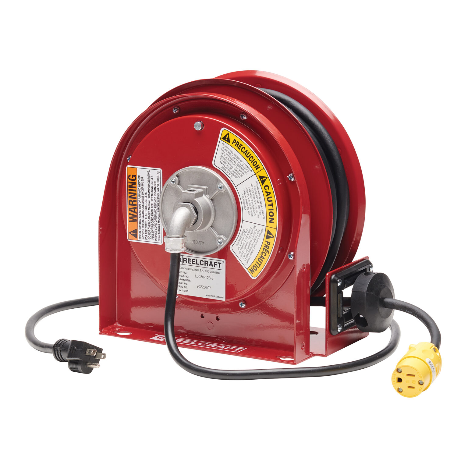 Power Cord Reels | Hose, Cord and Cable Reels - Reelcraft